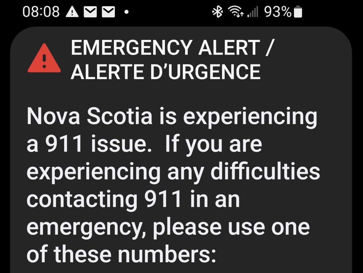 QCCR NEWS & UPDATES | 9-1-1 service goes down across the Maritimes